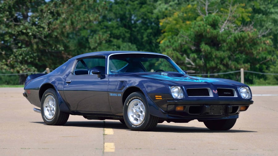 1974 Trans Am Blue