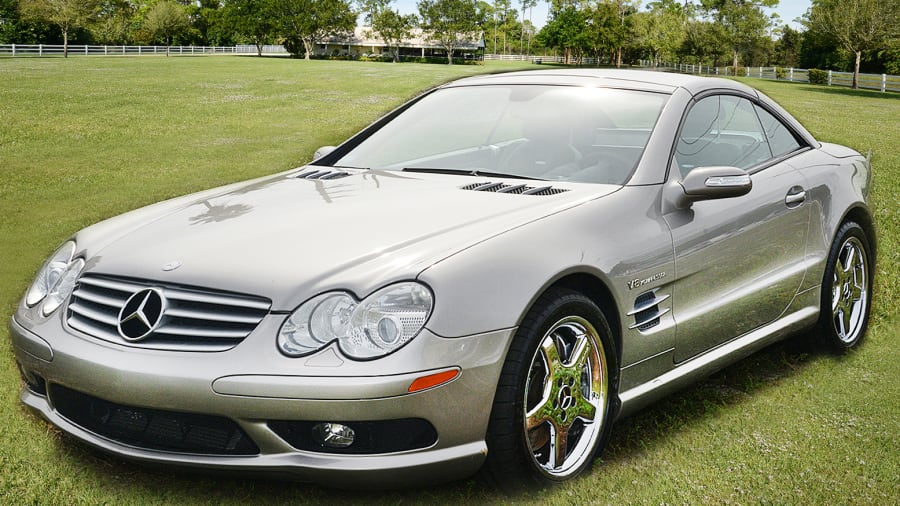 2005 Mercedes-Benz SL55 Convertible at Kissimmee 2016 as G212 - Mecum ...