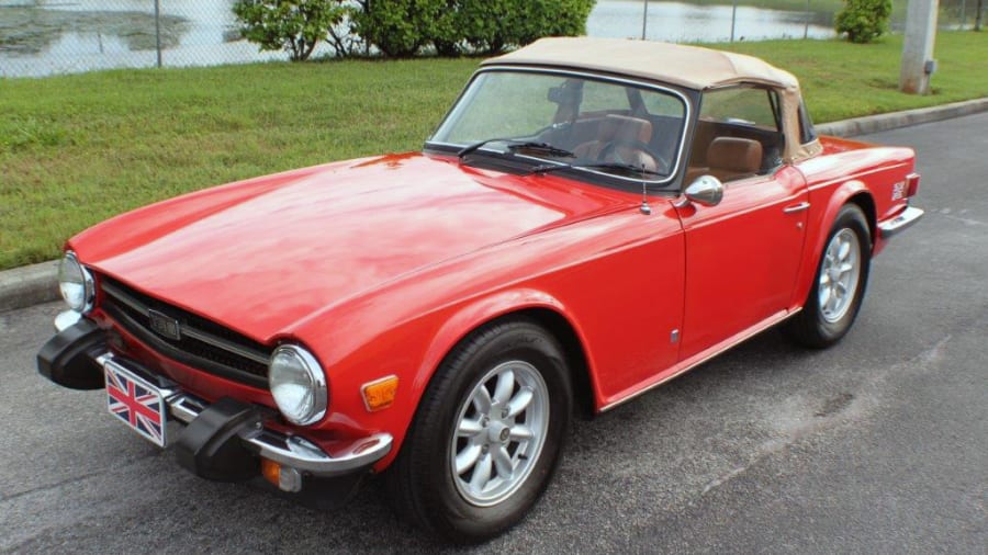 1975 Triumph TR6 Roadster at Kissimmee 2016 as W62 - Mecum Auctions