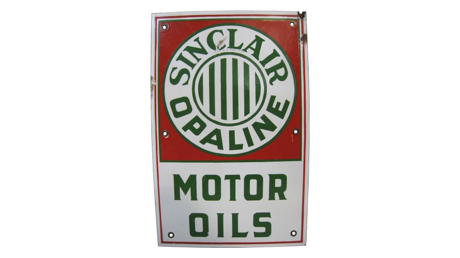 Sinclair Opaline Motor Oils Sign SSP 11x17 at Kissimmee 2016 as Z466 ...