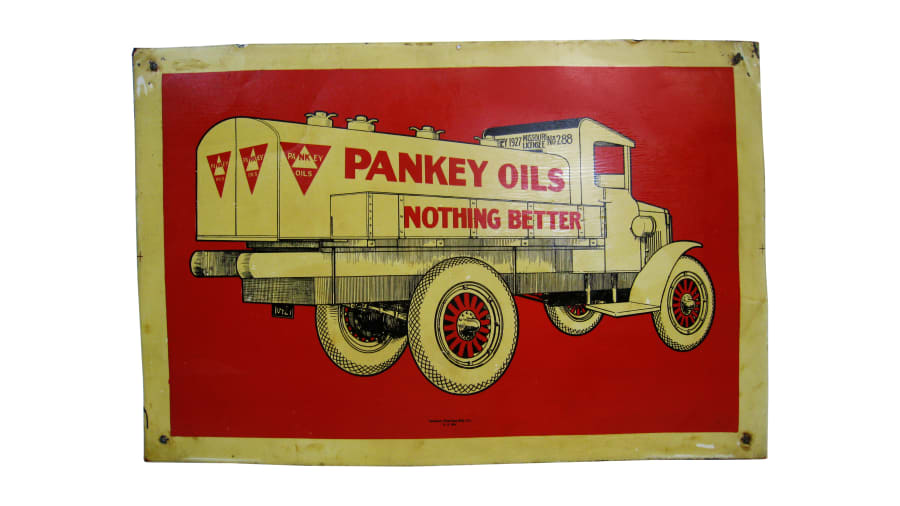 Pankey Oils Nothing Better Sign SST 24x16 for Sale at Auction - Mecum ...