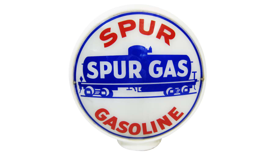 Spur Spur-Gas Gasoline Gas Pump Globe at Kissimmee 2016 as Z199 - Mecum ...