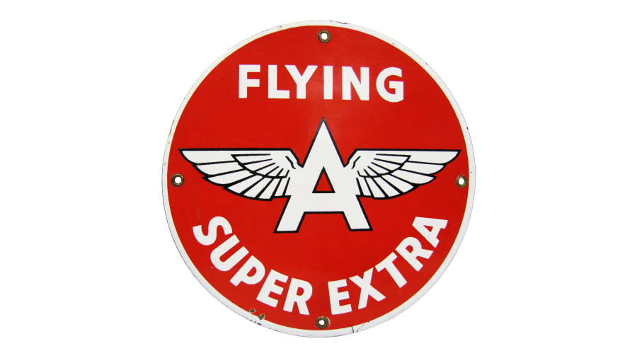 Flying A Super Extra Gas PP 10x10 at Kissimmee 2016 as Z180 - Mecum ...