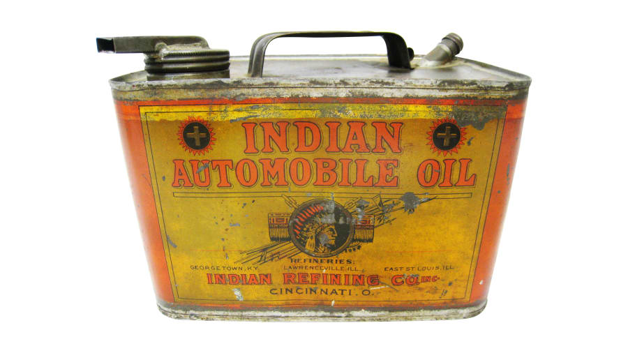 Indian Automobile Oil Oil Can for sale at Kissimmee 2016 as Z425 ...