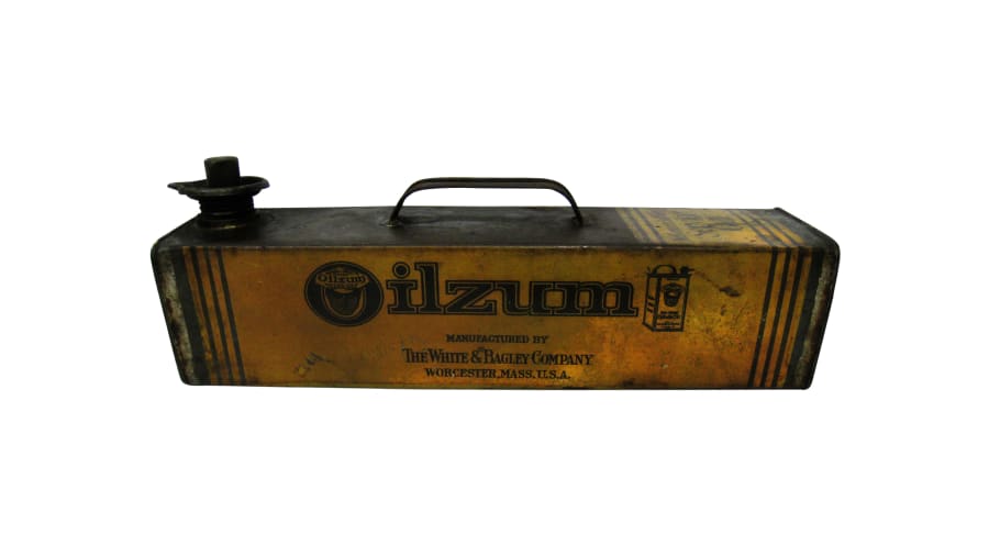 Oilzum Gas Engine Cylinder Oil Half Gallon Oil Can at Kissimmee 2016 as ...