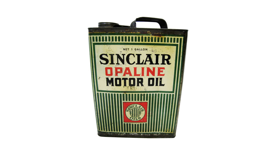 Sinclair Opaline Motor Oil One Gallon Oil Can for Sale at Auction ...