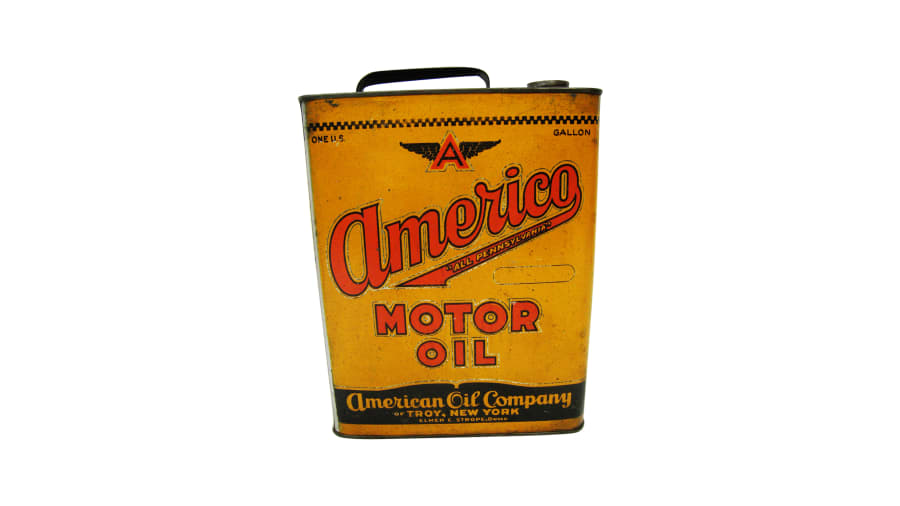 Americo Motor Oil 1 Gallon Oil Can at Kissimmee 2016 as Z261 - Mecum ...