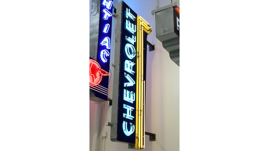 Chevrolet 13' Horizontal Neon Sign SSPN at Kissimmee 2016 as P38 ...