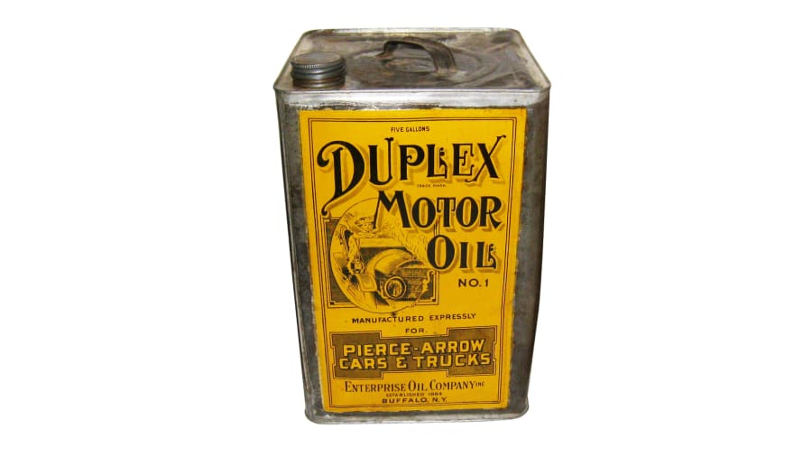 Duplex Motor Oil 5 Gallon Pierce Arrow Oil Can at Kissimmee 2016 as ...