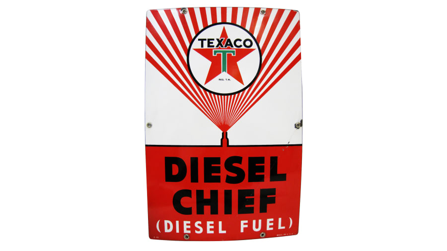 Texaco Diesel Chief Gas PP 12x18 at Kissimmee 2016 as Z93 - Mecum Auctions