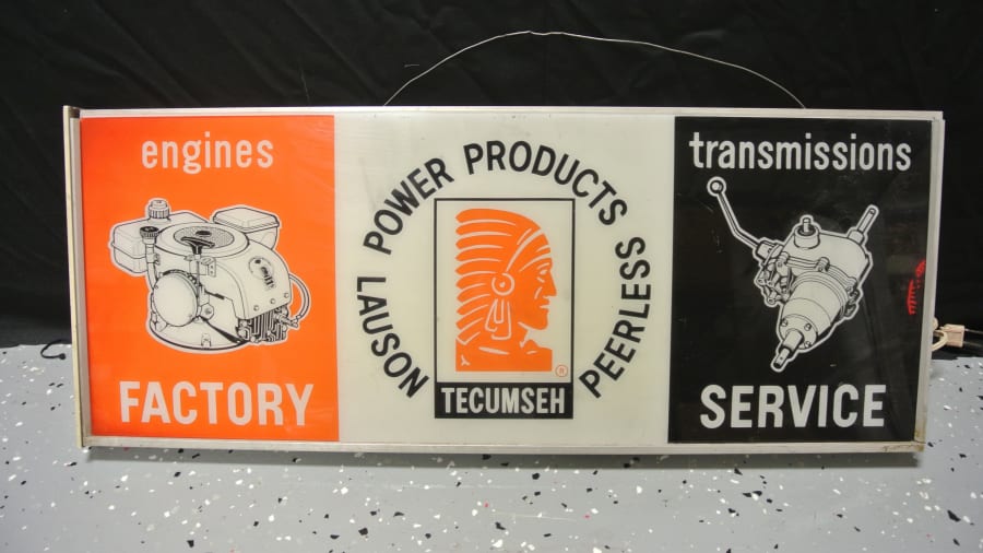 Lauson Power Products Lighted Sign Ssl at Kissimmee 2016 as M30 - Mecum ...