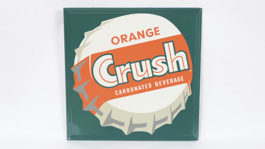 Orange Crush Sign Square SSTE NOS 35x35 at Kissimmee 2016 as M153 ...