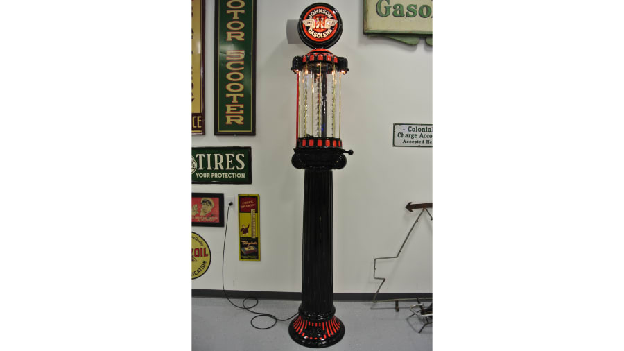 Johnson Gasolene 490 Series Wayne Roman Column Gas Pump for Sale at ...