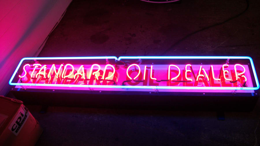 Standard Neon Sign SSPN 120x12 at Kissimmee 2016 as M367 - Mecum Auctions