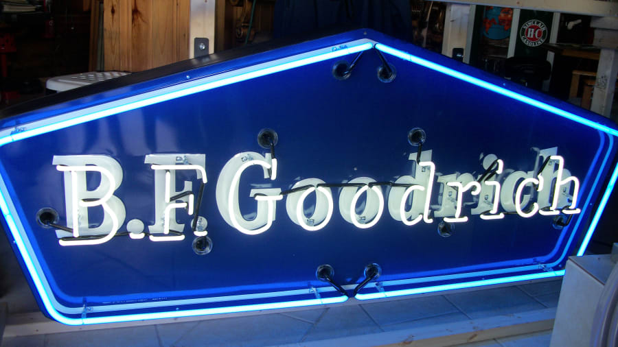 Bf Goodrich Neon Sign SSTN 70x30 for Sale at Auction - Mecum Auctions