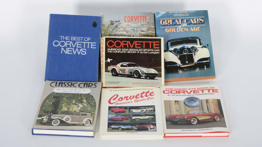 Corvette And Classic Car Books And Literature Lot for Sale at Auction ...
