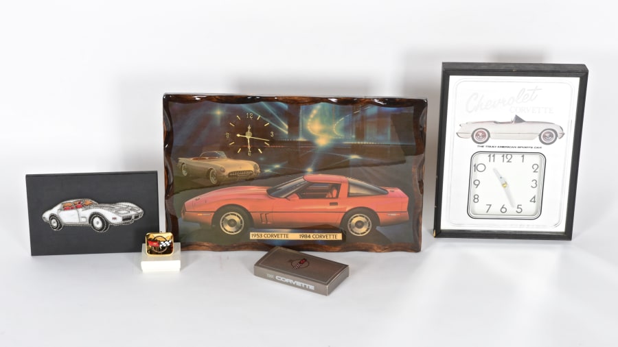 5 Piece Corvette Memorabilia Lot at Kissimmee 2016 as B33 - Mecum Auctions
