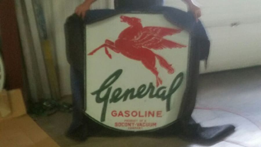 General Gasoline Sign DSP 42x50 at Kissimmee 2016 as X1 - Mecum Auctions