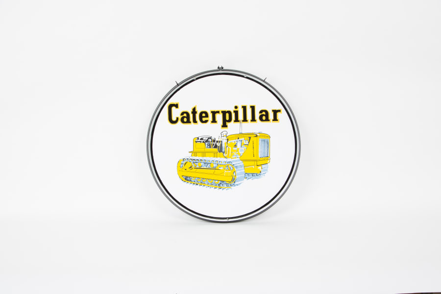 Caterpillar Sign DSP In Frame 30x30 at Kissimmee 2016 as X17 - Mecum ...