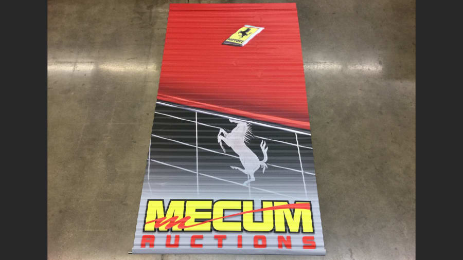 Mecum Banner Ferrari Emblem 72x144 at Kissimmee 2016 as N116 - Mecum ...