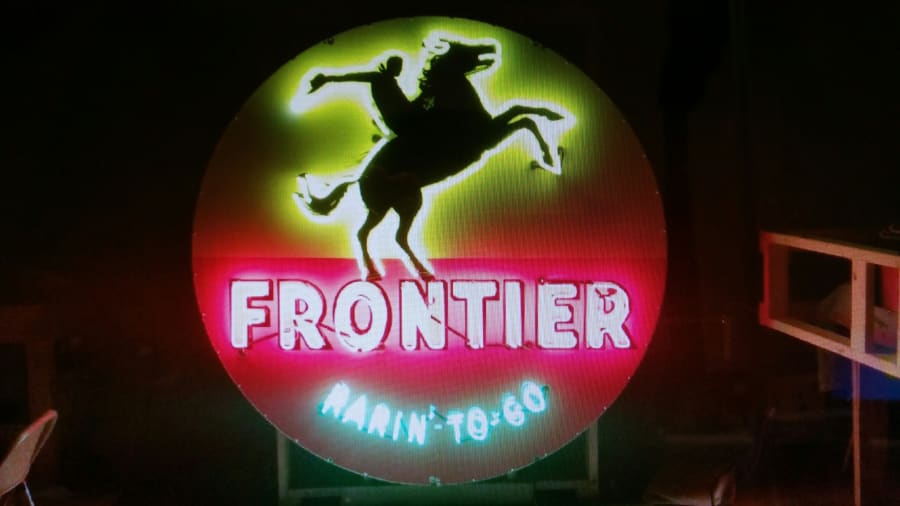 Frontier Neon Sign at Kissimmee 2016 as Q76 - Mecum Auctions
