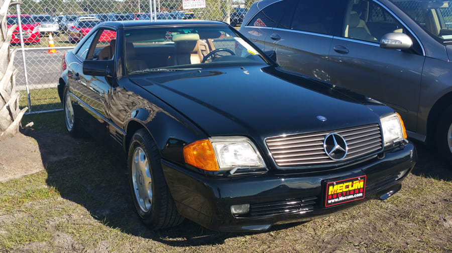 1990 Mercedes-Benz SL500 Convertible for Sale at Auction - Mecum Auctions