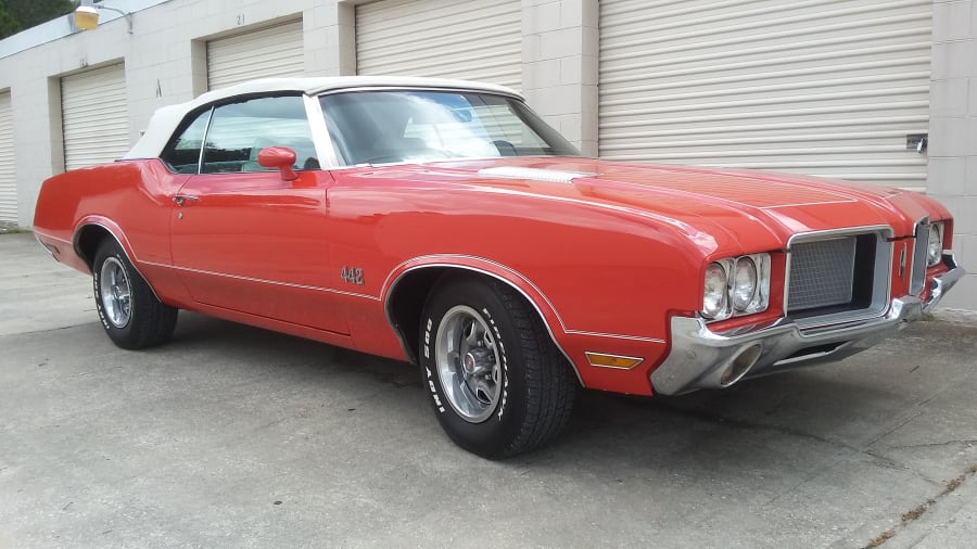 1972 Oldsmobile 442 Convertible at Kissimmee 2017 as W193 - Mecum Auctions