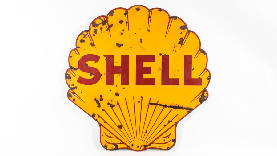 Shell Pecten Sign DSP 48x48 at Kissimmee 2017 as M10 - Mecum Auctions