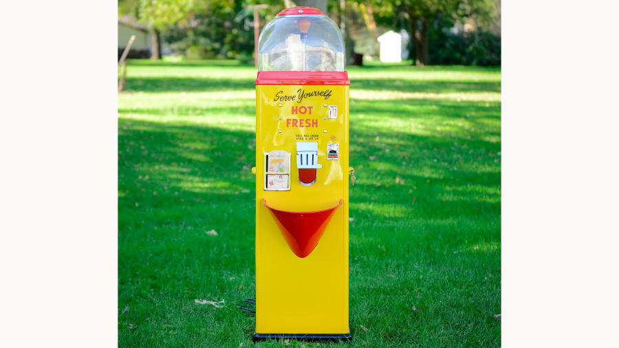 Coin Op Popcorn Vending Machine 26x60x17 at Kissimmee 2017 as M115 ...