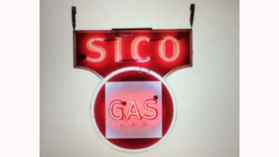 Sico Gas Neon Sign SSPN Rare 50x48 for Sale at Auction - Mecum Auctions