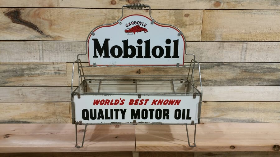 Mobiloil Gargoyle Quality Motor Oil Rack 25.25x28.5x12.25 at Kissimmee ...