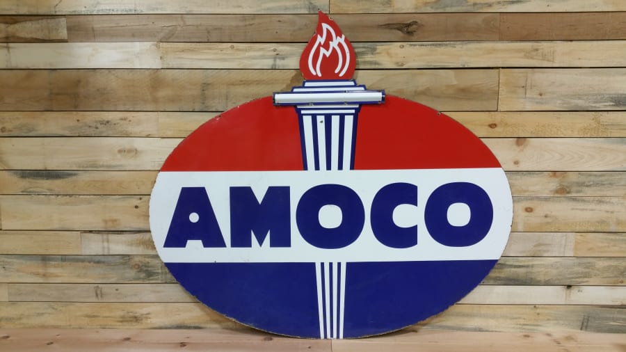 AMOCO Sign With Flame DSP 71.75x65 for sale at Kissimmee 2017 as M246 ...