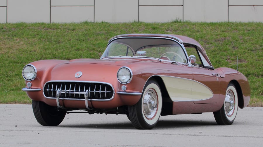 1957 Chevrolet Corvette Convertible at Kissimmee 2017 as T160.1 - Mecum ...