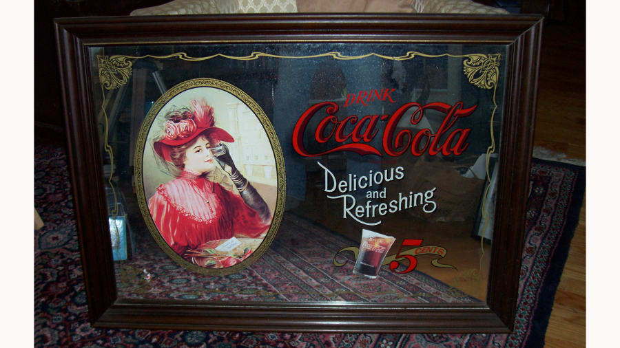 Drink Coca Cola Mirror for Sale at Auction - Mecum Auctions