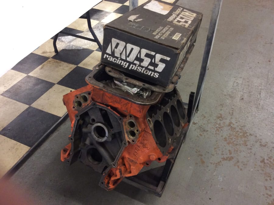 1963-64 Mopar 426 CI Max Wedge Race AAQA-Code Engine Block at Kissimmee ...