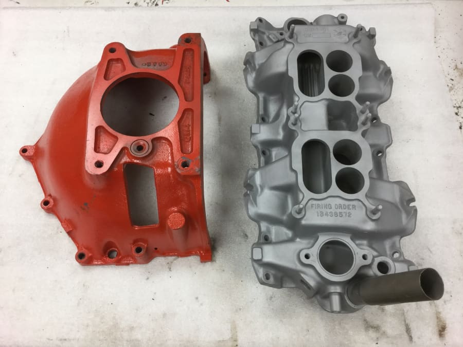 GM 409 CI Intake Manifold and Bellhousing at Kissimmee 2017 as Q58 ...