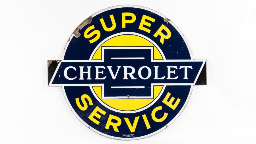 Chevrolet Super Service Sign DSP 49x42 at Kissimmee 2017 as M313 ...