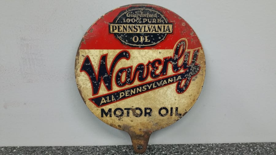 Waverly Motor Oil Paddle Sign DST 7 Inch for Sale at Auction - Mecum ...