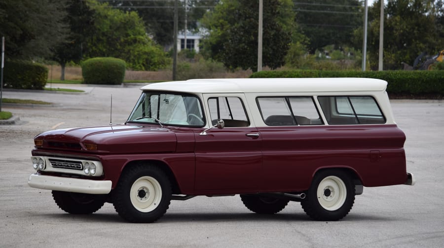 1961 Chevrolet Suburban Wagon at Kissimmee 2017 as W134 - Mecum Auctions