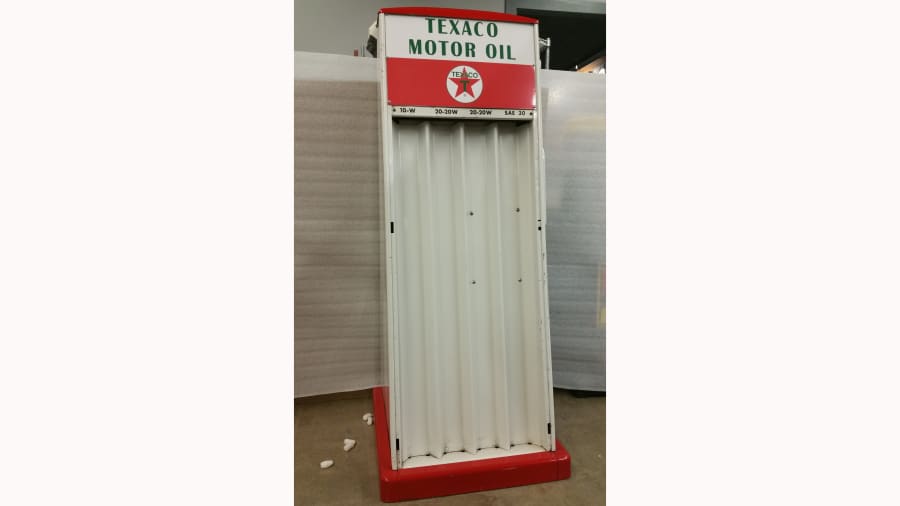 Texaco Island Motor Oil Rack Display 21x54x24 at Kissimmee 2017 as M95 ...