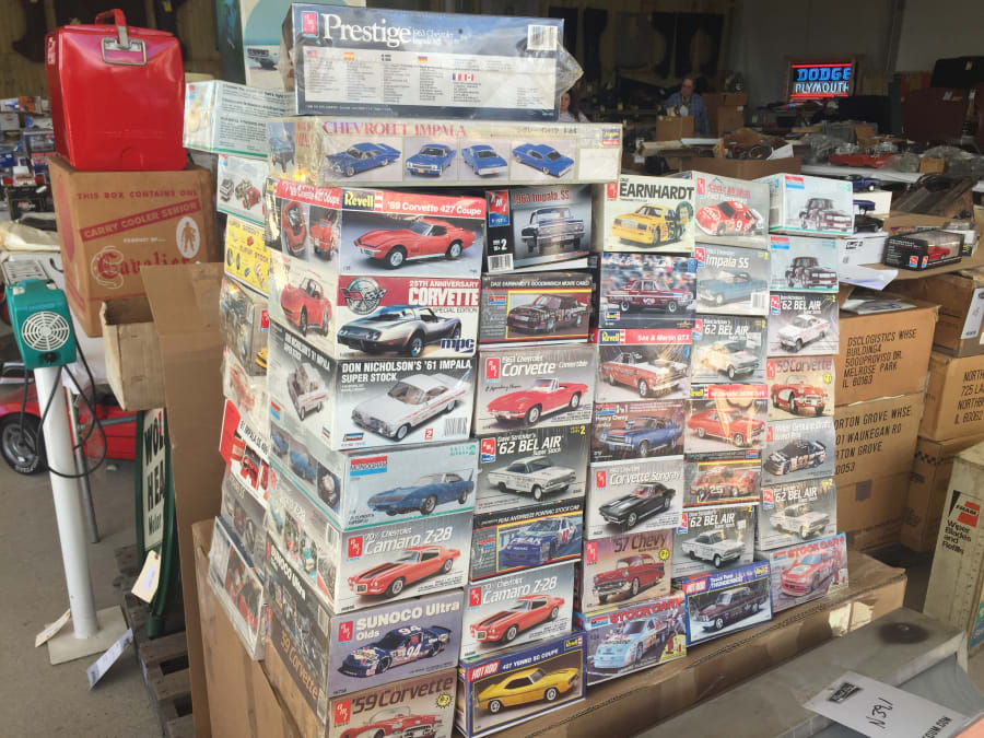 Lot Of 84 Miscellaneous Model Kits at Kissimmee 2017 as N8.1 - Mecum ...