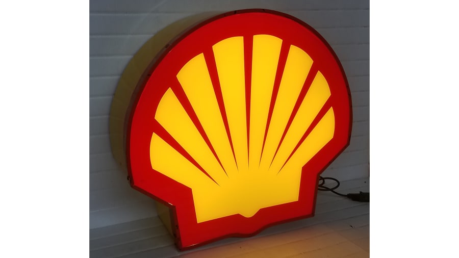 Shell Lighted Sign 26x24 for Sale at Auction - Mecum Auctions