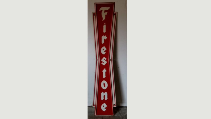 Firestone Vertical Sign SST 16x72 for Sale at Auction - Mecum Auctions