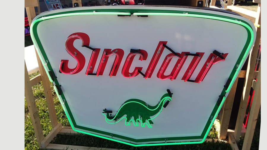 Sinclair Neon Sign SSTN Reproduction 60x48 at Kissimmee 2018 as M252 ...