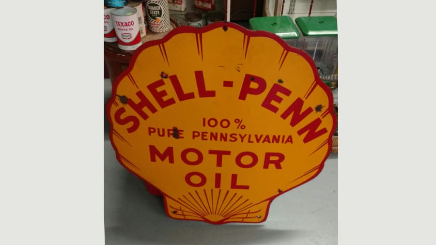 Shell-Penn Motor Oil SSP 29x30 at Kissimmee 2018 as M391 - Mecum Auctions