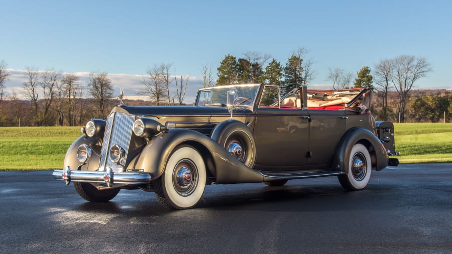 1937 Packard 1508 Twelve Convertible Sedan for Sale at Auction - Mecum ...