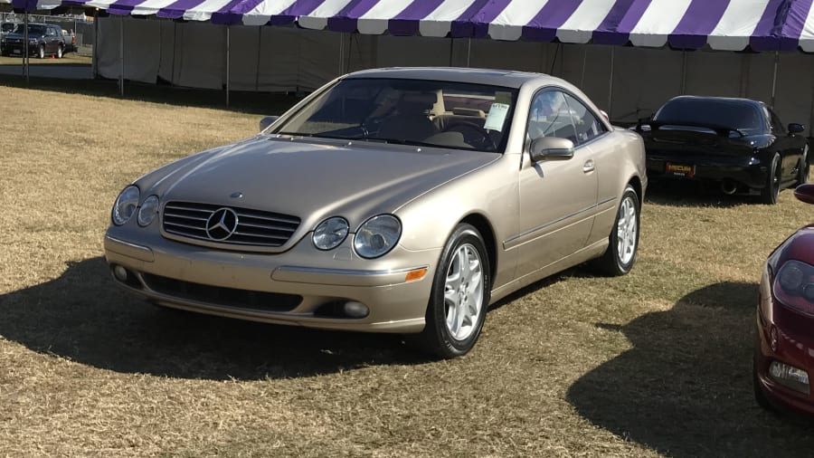 2002 Mercedes-Benz CL500 for sale at Kissimmee 2018 as U190 - Mecum ...