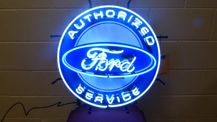 Authorized Ford Neon Sign Reproduction for Sale at Auction - Mecum Auctions