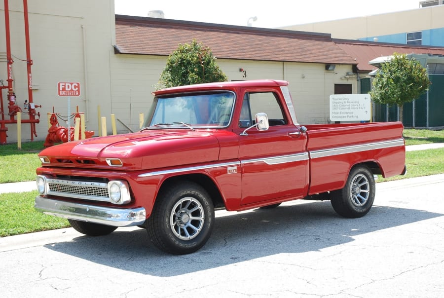 1966 Chevrolet C10 Custom Pickup at Kissimmee 2019 as L90 - Mecum Auctions