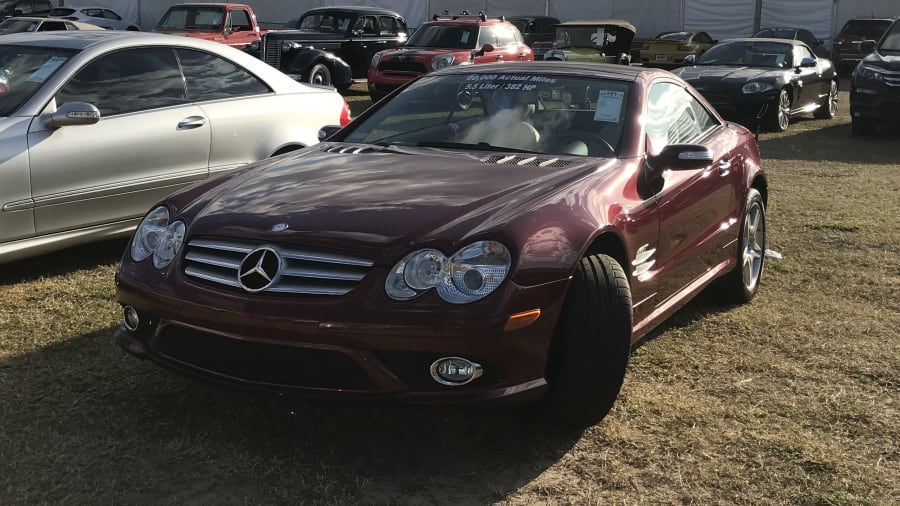 2007 Mercedes-Benz SL550 Convertible at Kissimmee 2019 as U131.1 ...